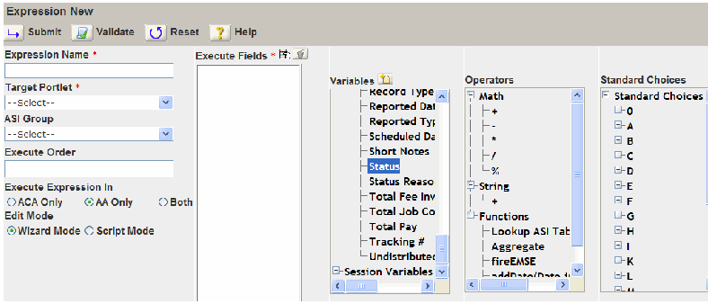 Example Expression Script